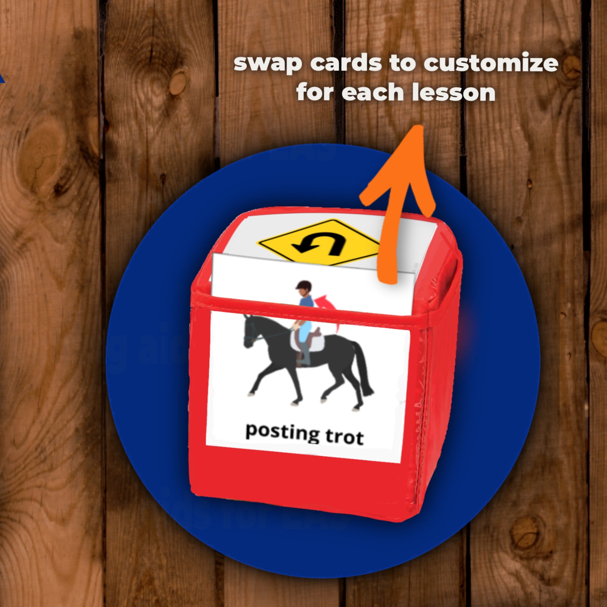 fillable activity cube set for adaptive riding lessons - 5 sets ...